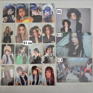 WTS NewJeans Line Friends How Sweet Photocards Minji Hanni Danielle Haerin Hyein Linefriends New ...