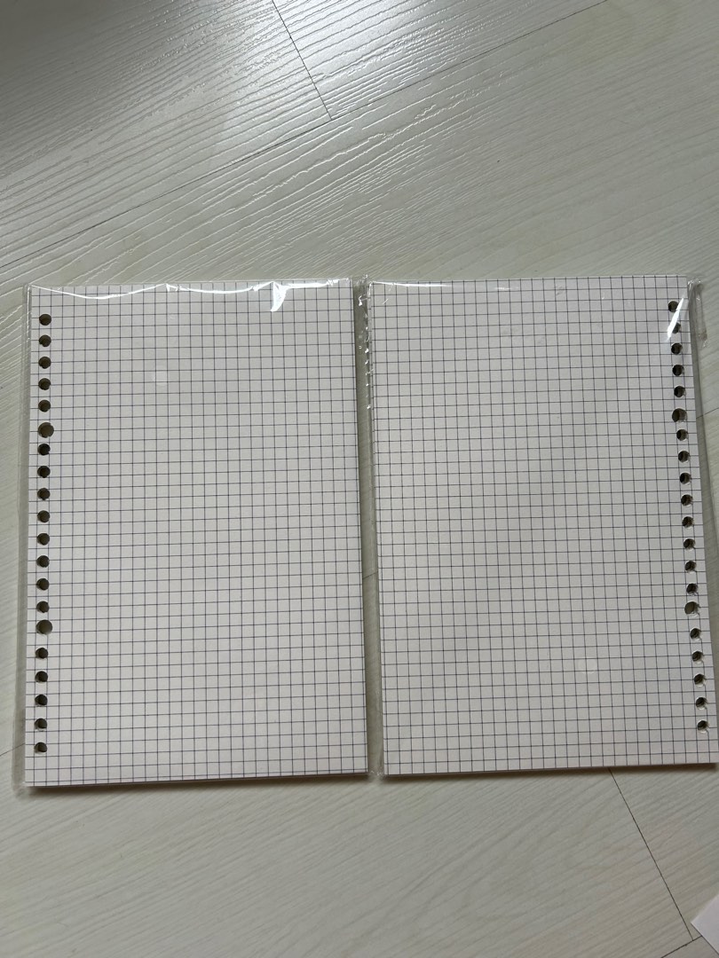 A5 Grid Filler Papers (100pcs), Hobbies & Toys, Stationary & Craft ...