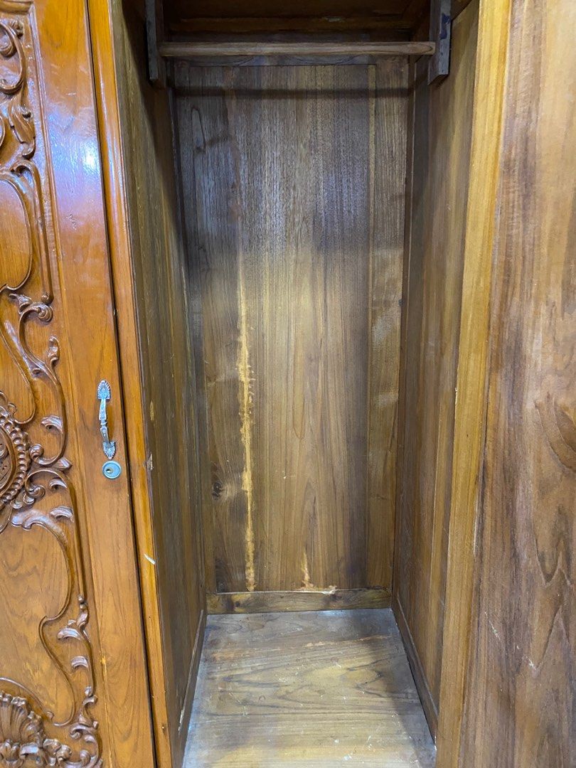 Almari Jati Muda, Furniture & Home Living, Furniture, Other Home ...