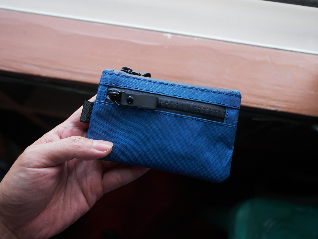 ALPAKA Zip Pouch, Ocean Blue, X-Pac RX30 wallet card holder, Men's ...