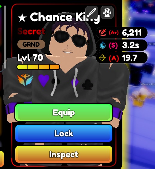 [ANIME DEFENDERS] CHANCE KING!! (STILL AVAILABLE), Video Gaming, Gaming ...