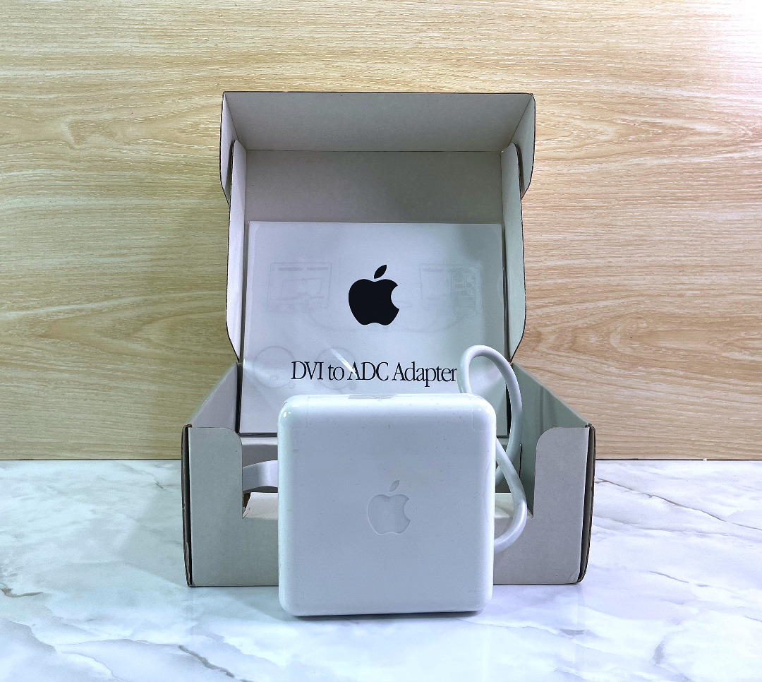 Apple DVI to ADC adapter mac ( Never use before ), 電腦＆科技, 電腦周邊及配件, 電腦線 ...