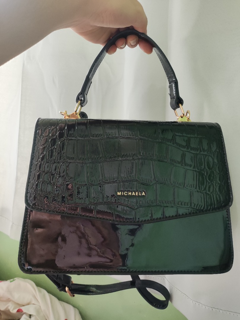 Authentic Michaela Handbag, sling bag, cross body bag, Women's Fashion ...