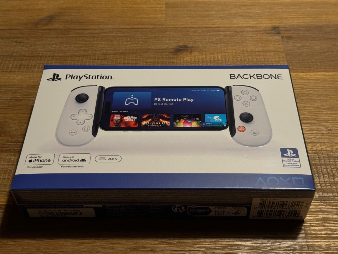 Backbone One for iPhone 15 Series & Android (USB-C) (2nd Gen) - PlayStation® Edition, Video ...