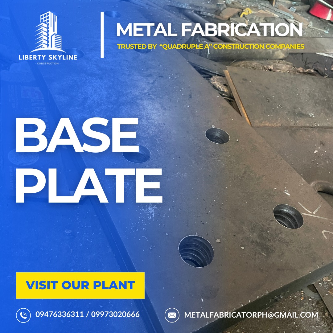 Base Plate | Round Bar | Metal Fabrication | Flat Bar | Flange | Stud ...
