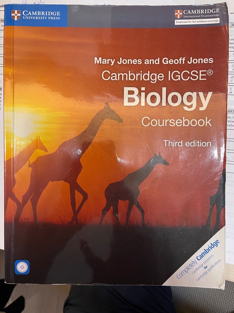 Biology course book 3rd edition (Cambridge IGCSE), 興趣及遊戲, 書本 & 文具, 教科書 ...