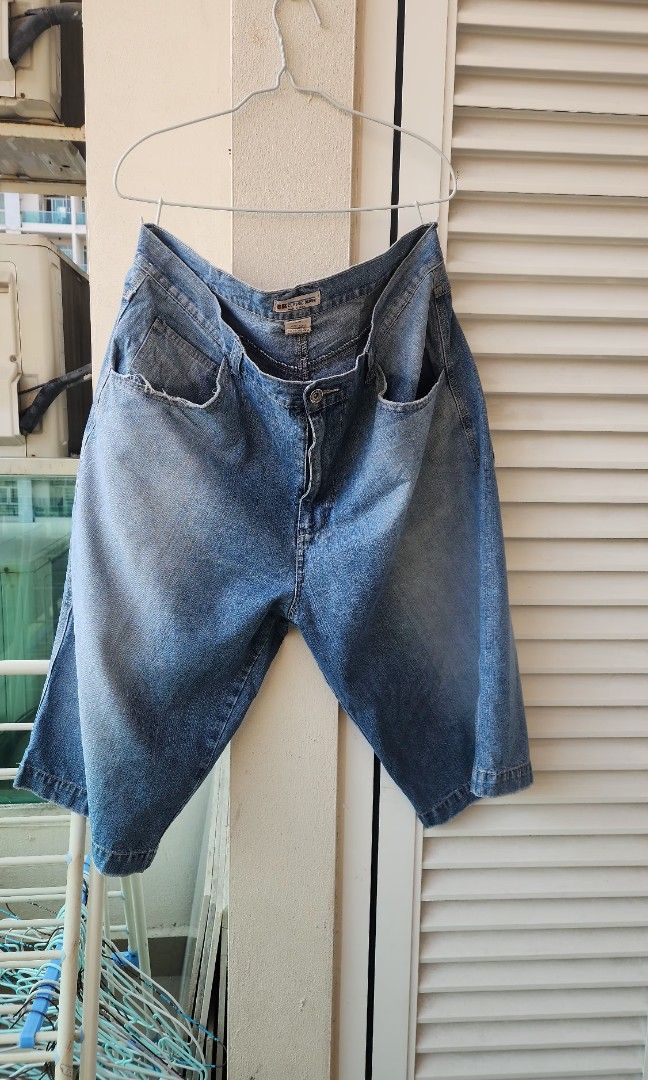 Br American classic Jorts Hip Hop (y2k jorts), Women's Fashion, Bottoms ...