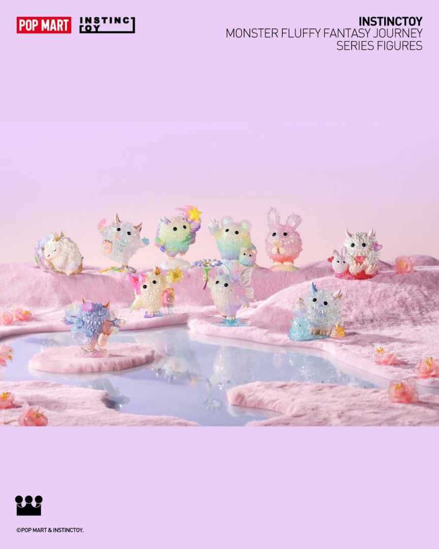 [BRAND NEW! POPMART] POPMART INSTINCTOY MONSTER FLUFFY FANTASY JOURNEY ...