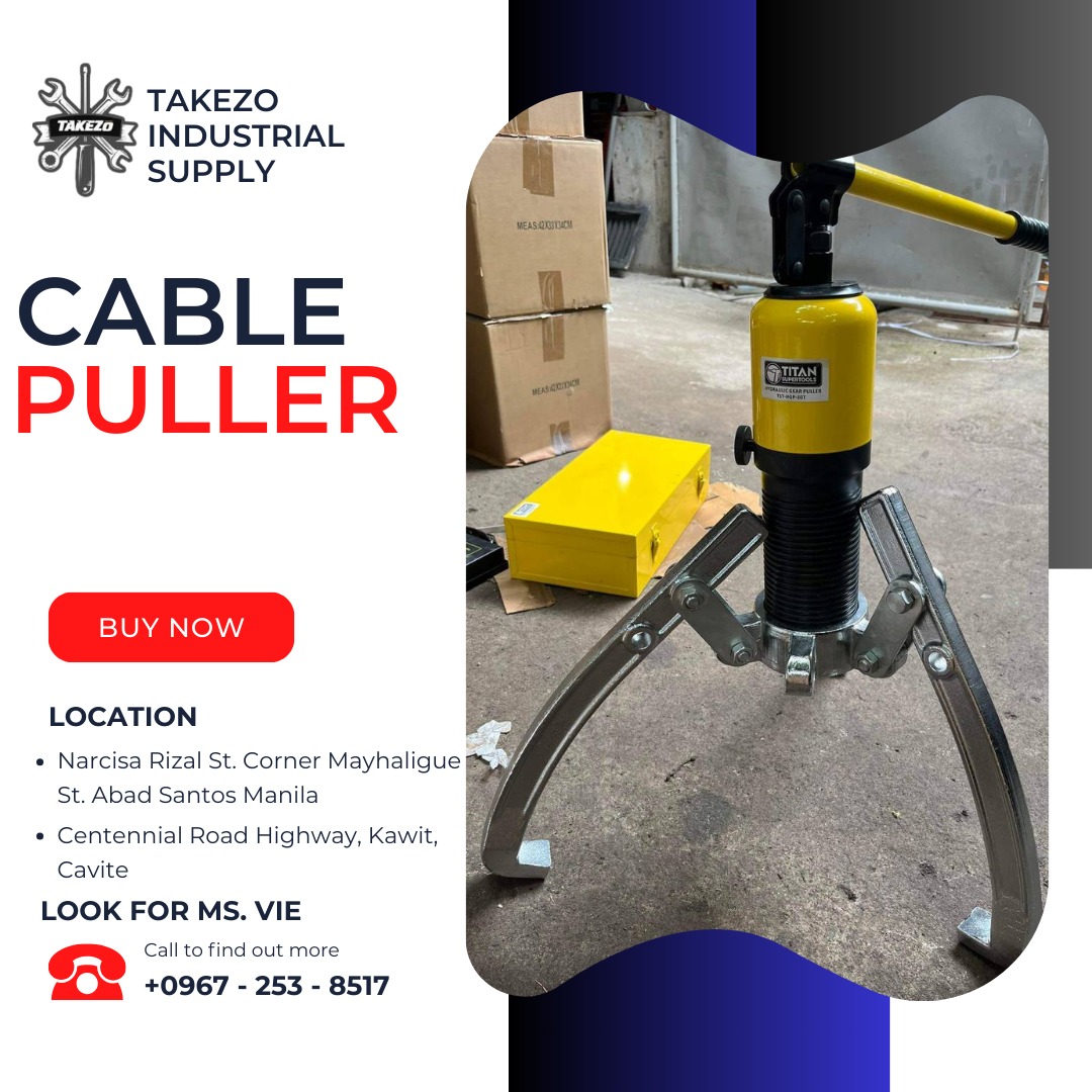 CABLE PULLER, Commercial & Industrial, Industrial Equipment on Carousell