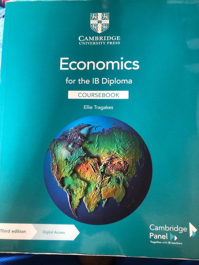 Cambridge IB Economics HL Textbook, Revision Guides + Real life ...