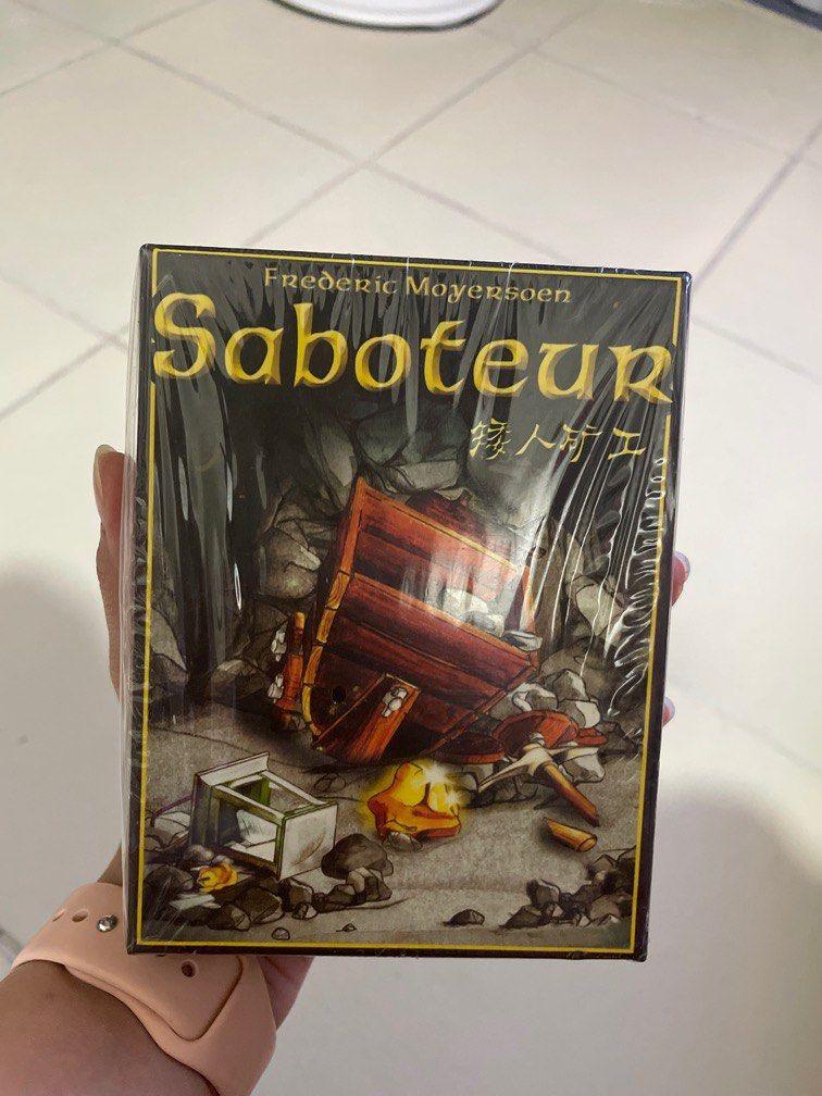 Card Game: Saboteur (3-10 players), Video Gaming, Gaming Accessories ...