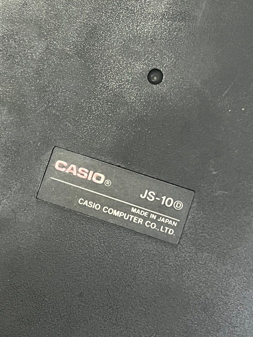 Casio JS-10 solar calculator Made in Japan, Computers & Tech, Office ...