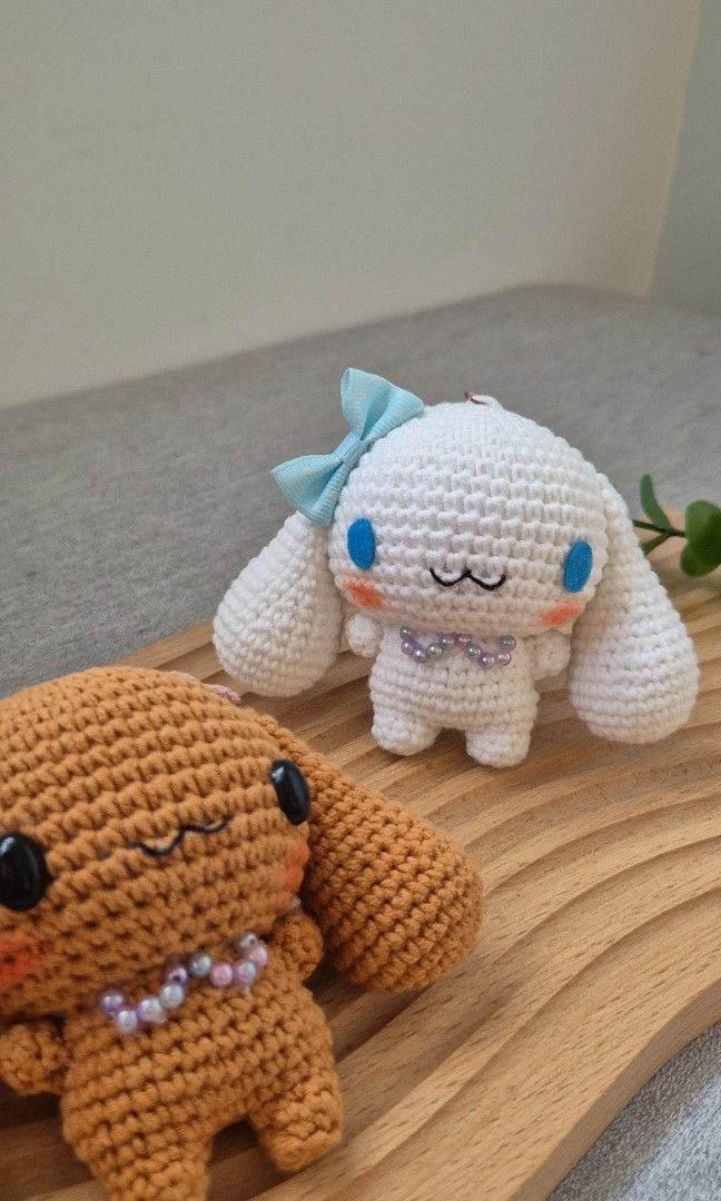 Cinnamoroll Crochet, Hobbies & Toys, Stationery & Craft, Handmade Craft ...
