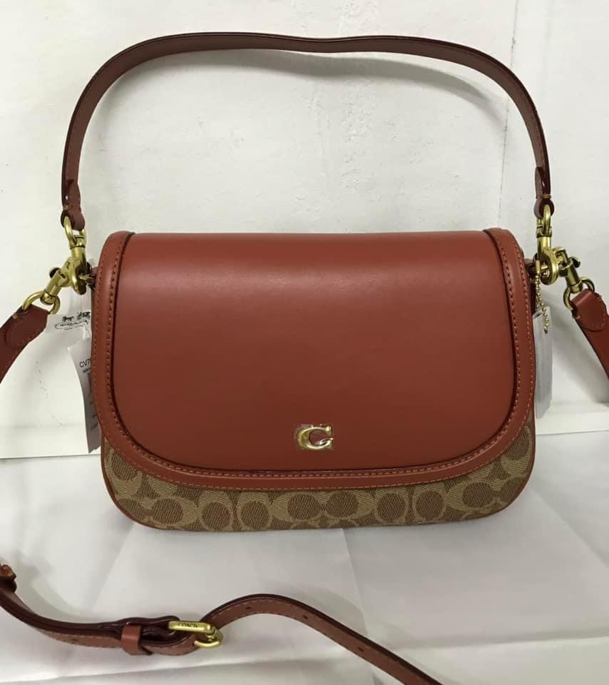 Coach Legacy Messenger Bag Brown Mono, Women's Fashion, Bags & Wallets ...