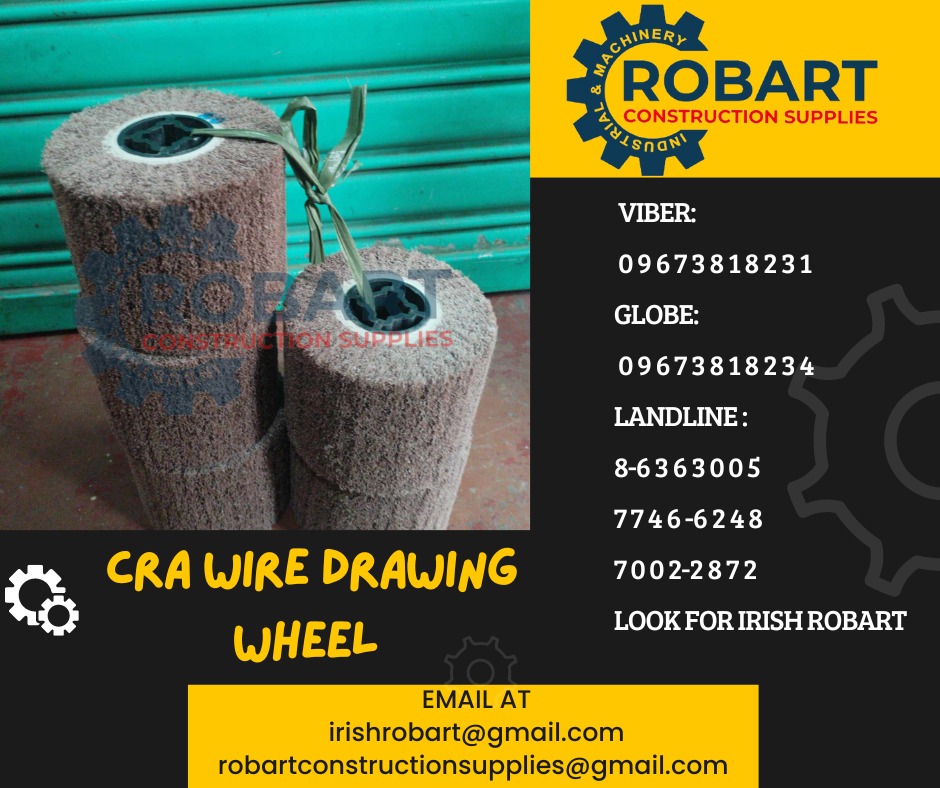 CRa wire drawing wheel, Commercial & Industrial, Construction Tools ...