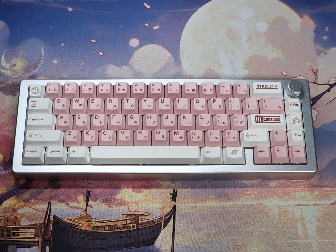 Creamy Custom Y65L Aluminium + KTT Kang White + Darling GMK| 65% ...