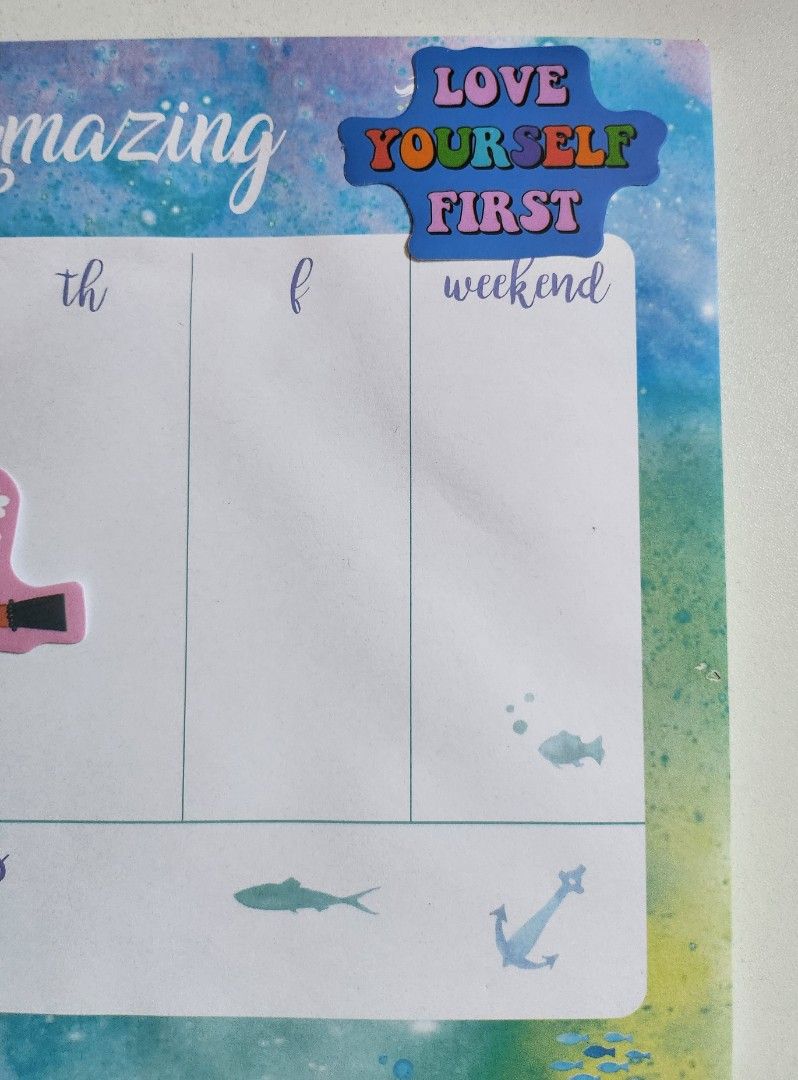 DAILY SCHEDULE PLAN, Hobbies & Toys, Stationery & Craft, Other ...