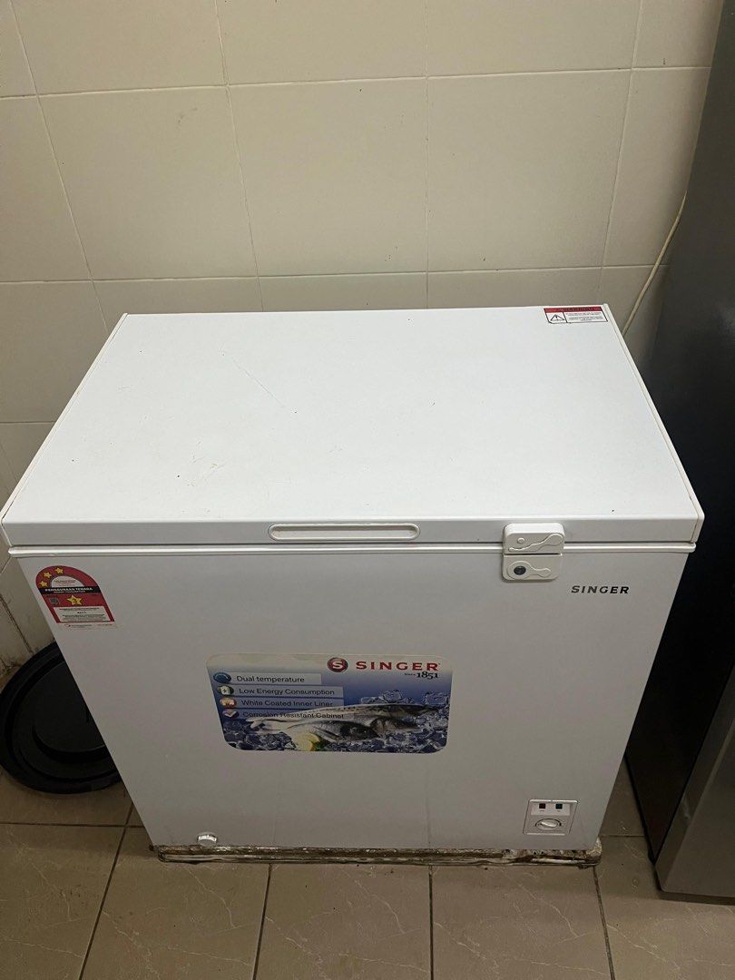 Deep Freezer SINGER for SALE!, TV & Home Appliances, Kitchen Appliances ...
