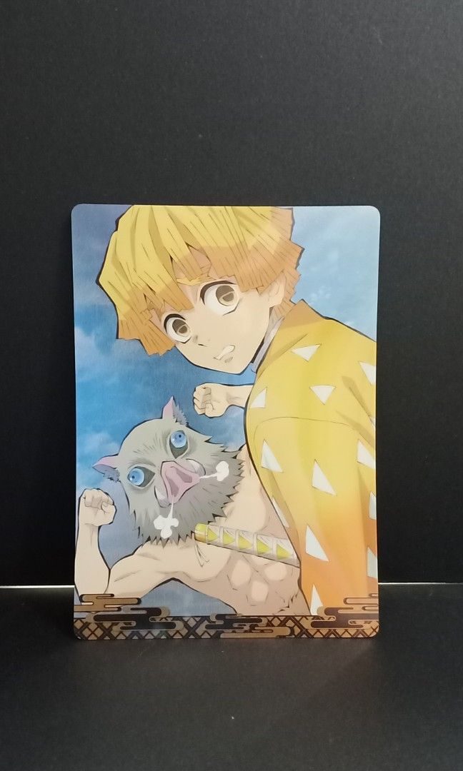 Demon Slayer Kimetsu No Yaiba Zenitsu Metallic Art Panel, Everything ...