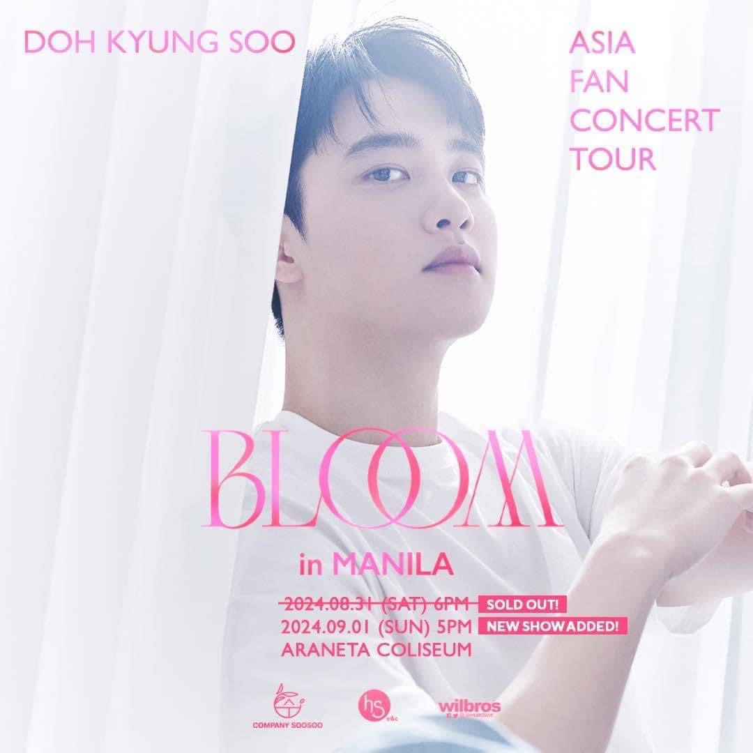 DOH KYUNG SOO Vip 101 BLOOM DAY 2 , Tickets & Vouchers, Event Tickets ...