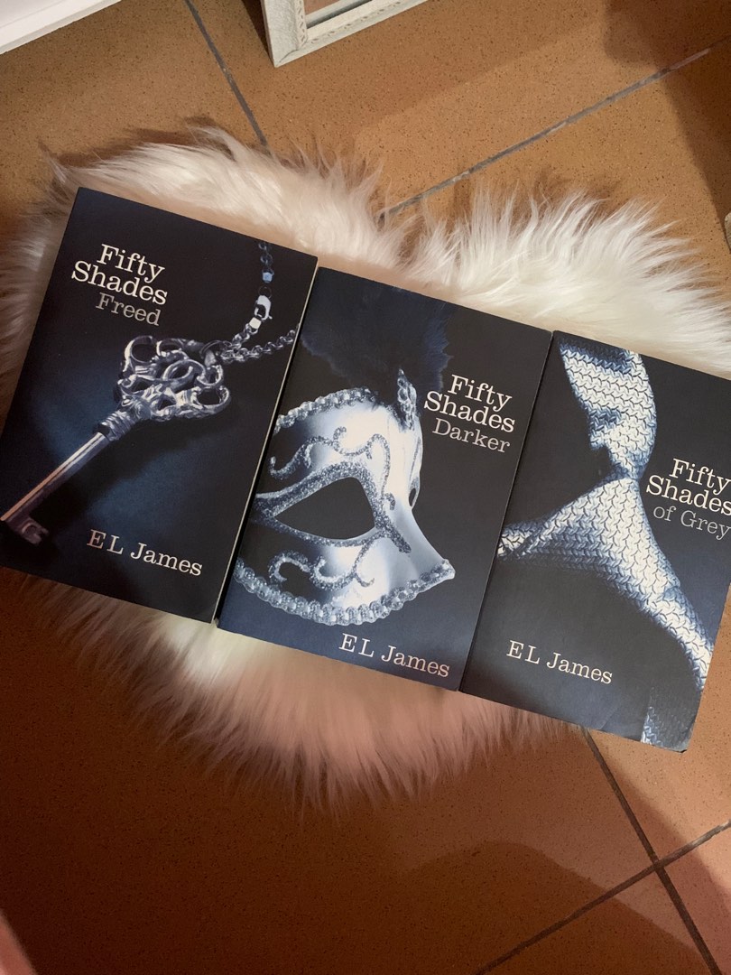 Fifty Shades of Grey Trilogy (with freebies!), Hobbies & Toys, Books ...