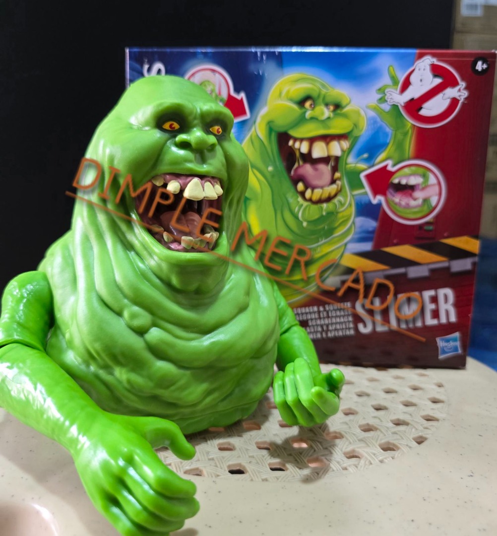 Ghostbusters Squash And Squeeze Slimer Animatronic Toy Hobbies And Toys Toys And Games On Carousell