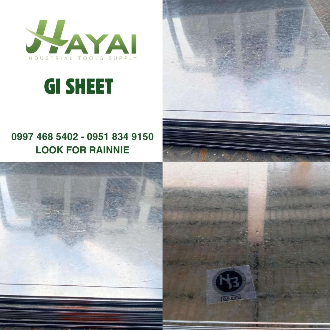 GI SHEET, Commercial & Industrial, Industrial Equipment on Carousell