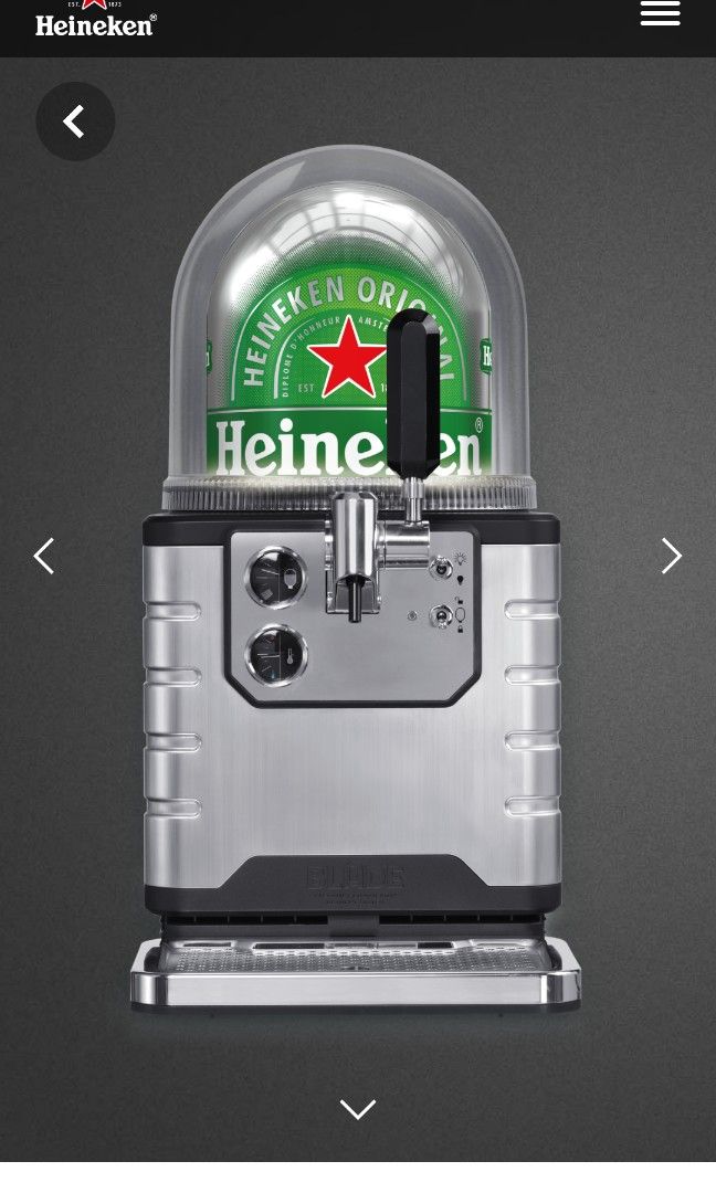 Heineken original Blade draught beer dispenser, Furniture & Home Living ...