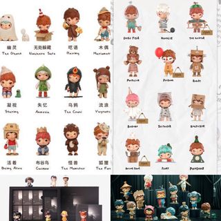 POPMART POPLAND Edition - Hirono Sad Clown, Hobbies & Toys, Toys ...