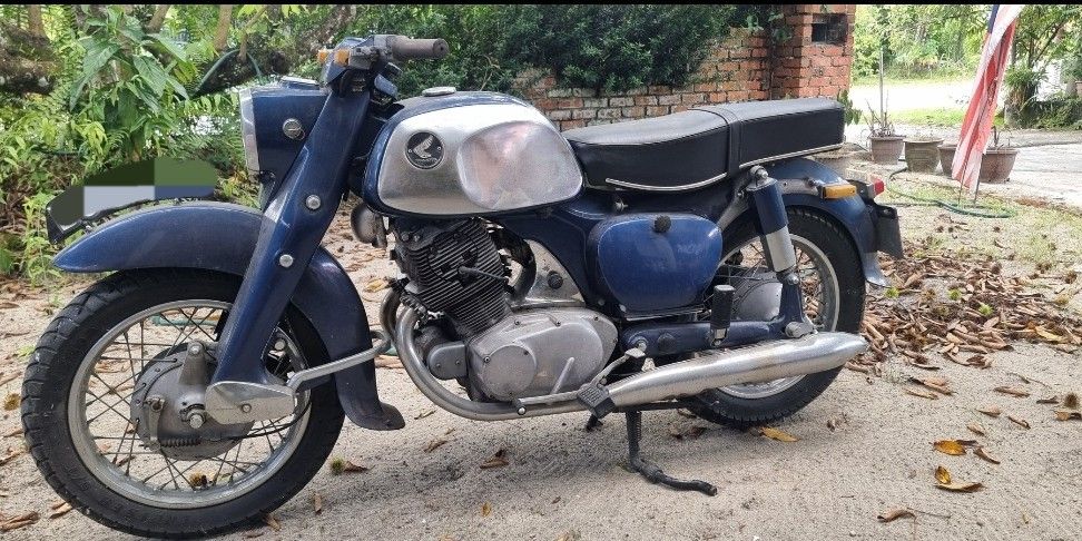 Honda Dream C77 305cc Twin Japan Benly CB Kapchai 1960s Rare ...