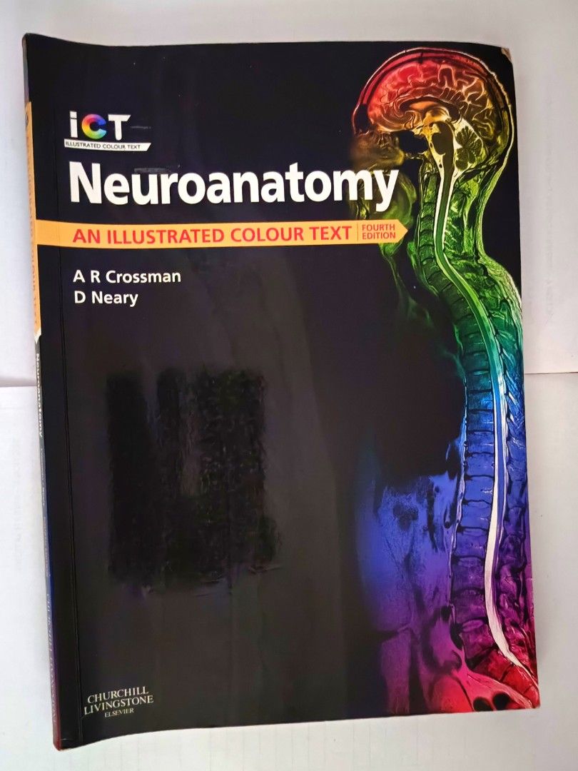 Illustrated Colour Text - Neuroanatomy 4E, Hobbies & Toys, Books & Magazines, Textbooks on Carousell