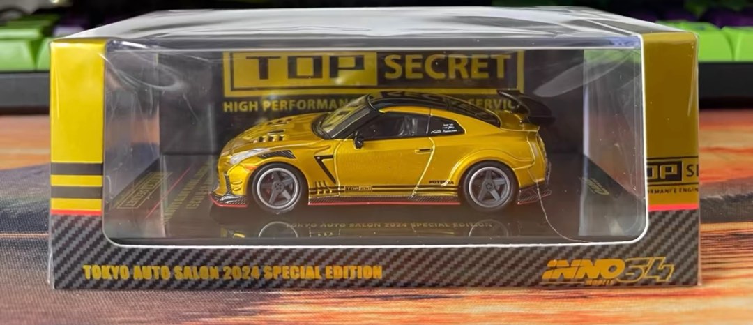 Inno tokyo auto salon（tas）r35 gold, Hobbies & Toys, Toys & Games on ...