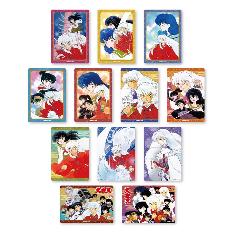 Inuyasha Clear Card Collection Kagome Sesshomaru Rin Miroku Sango ...