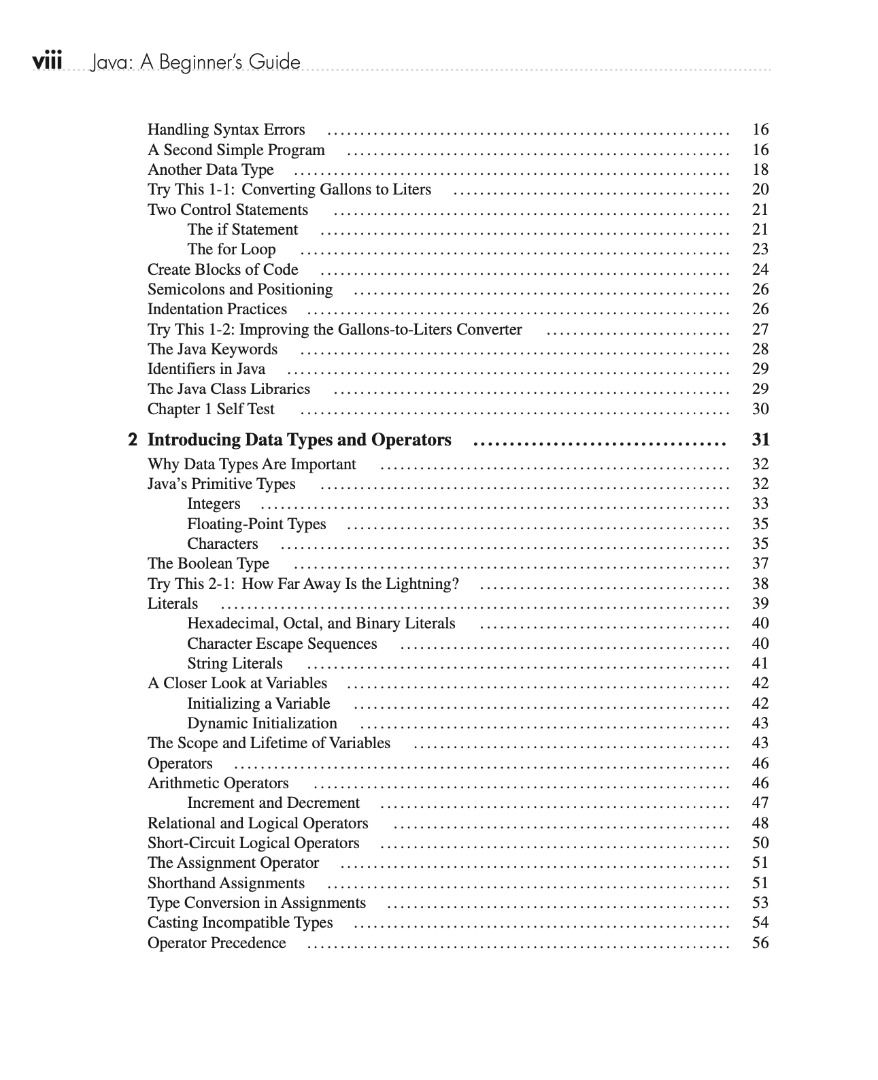 Java: A Beginner's Guide 6th Edition by Herbert Schildt (Author ...