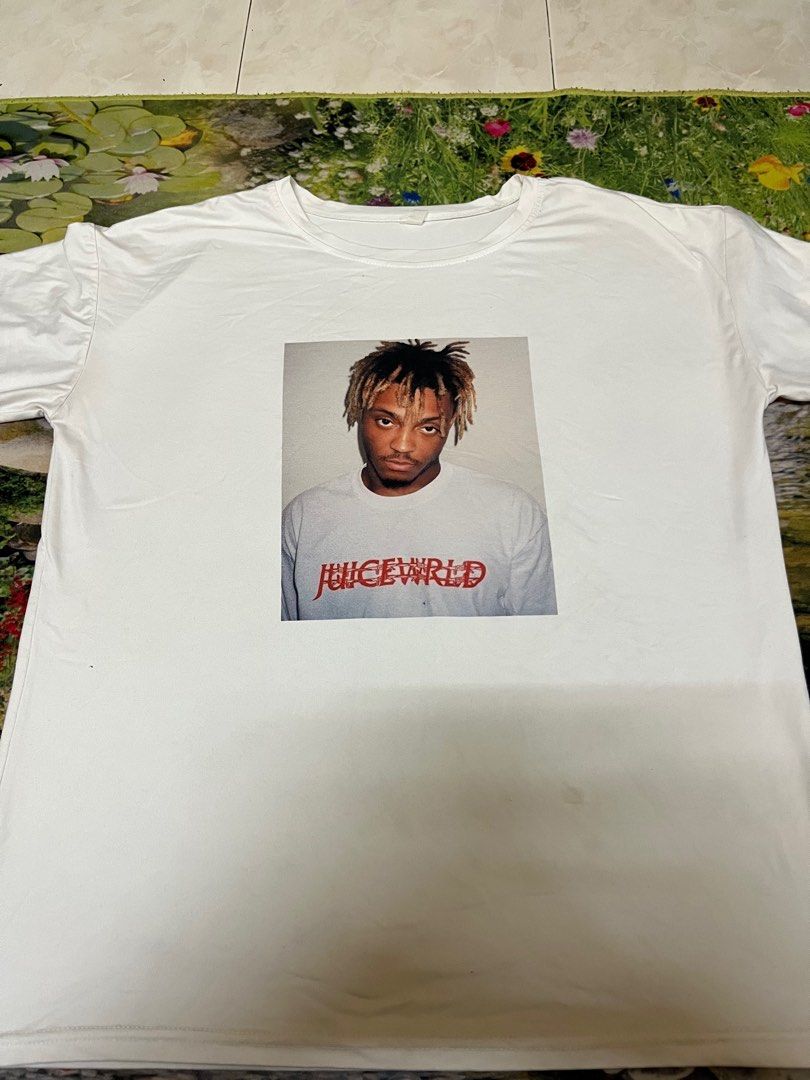 Juice Wrld T-Shirt, Men's Fashion, Tops & Sets, Tshirts & Polo Shirts on Carousell