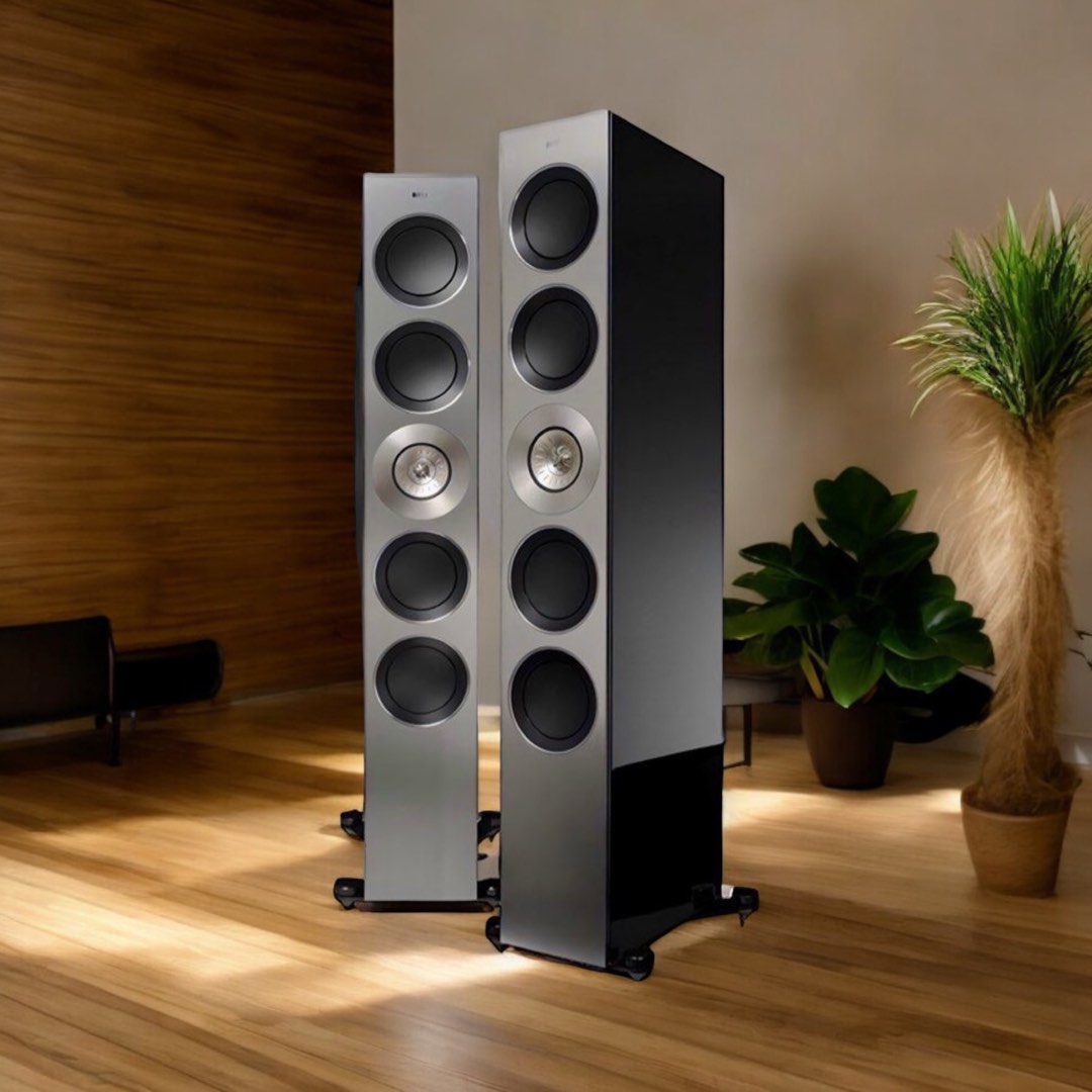 KEF Reference 5 Non-Meta Flagship Three-Way Floorstander Speaker, Audio ...
