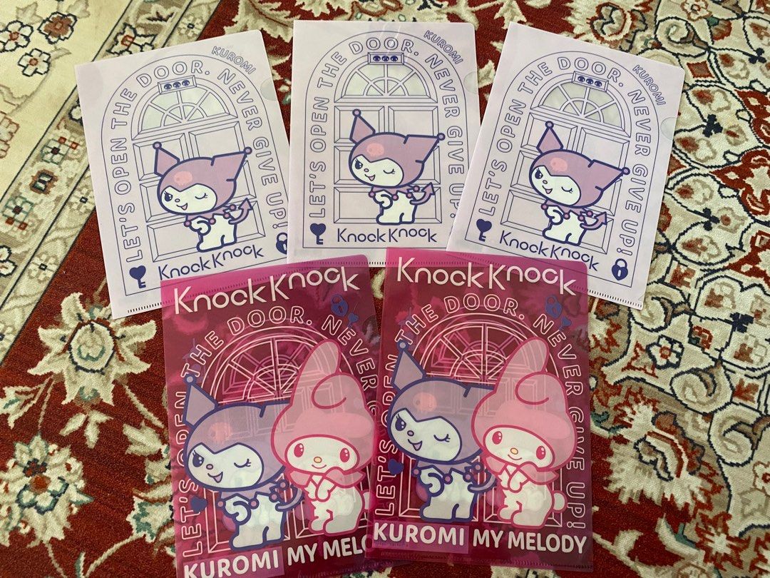 Kuromi Small File, Hobbies & Toys, Stationery & Craft, Stationery ...