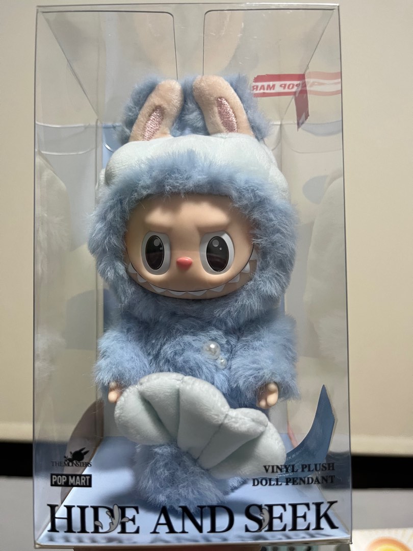 Labubu Hide And Seek In Singapore Series Vinyl Plush Doll Pendant Hobbies And Toys Toys And Games
