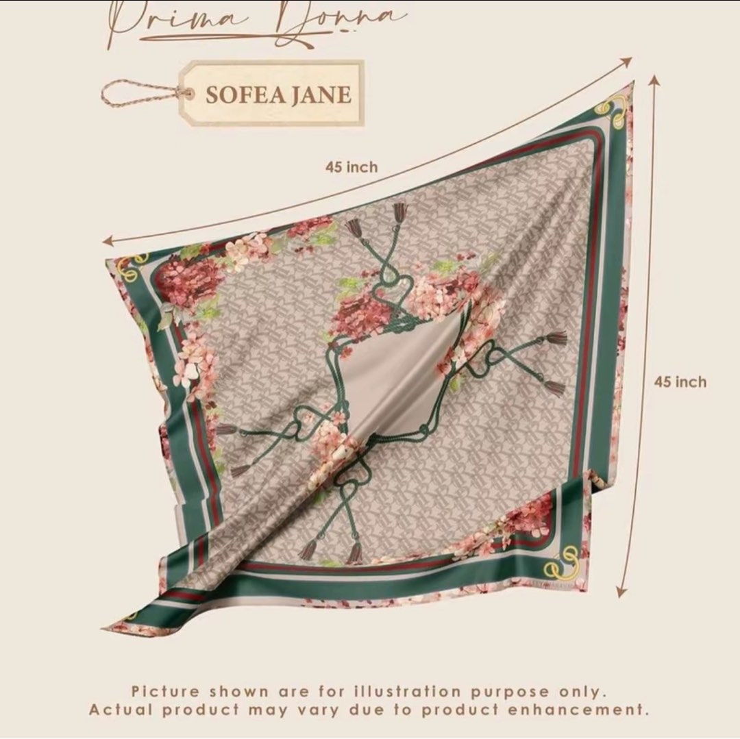 Leeyanarahman hijab, Women's Fashion, Muslimah Fashion, Hijabs on Carousell