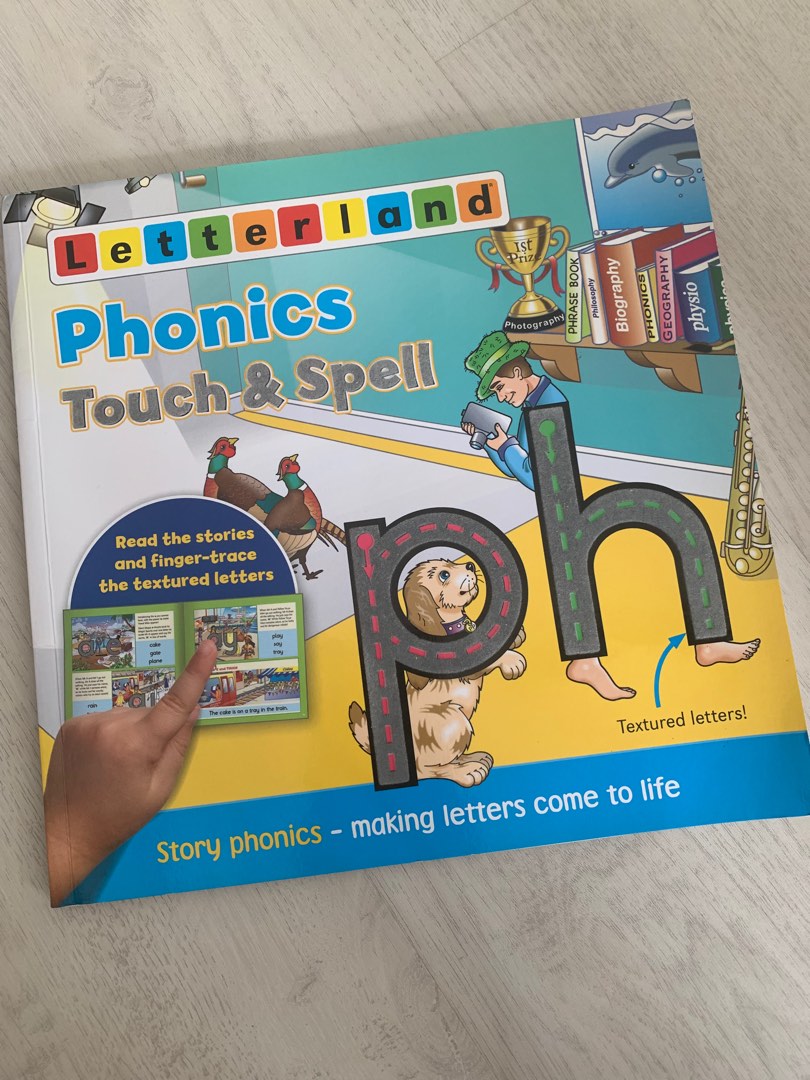 Letterland Phonics Touch n Spell book, Hobbies & Toys, Books ...