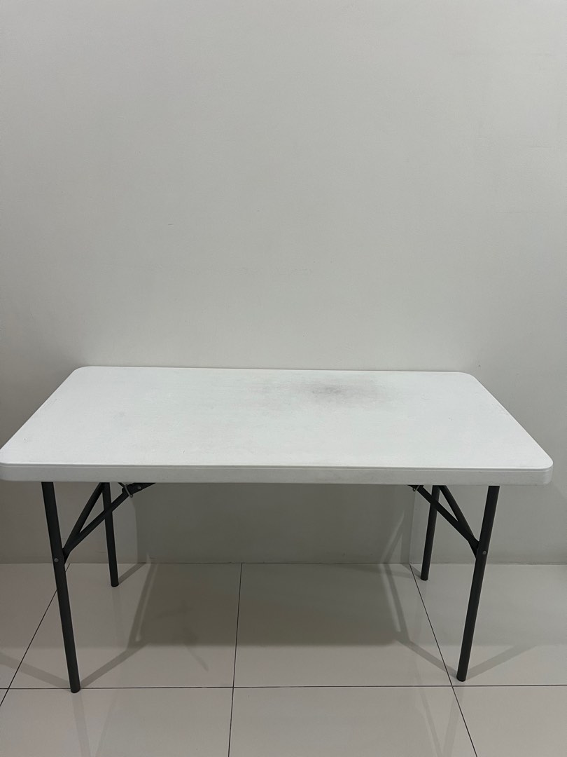 Lifetime table 120cm x60cm x74 cm, Furniture & Home Living, Outdoor ...