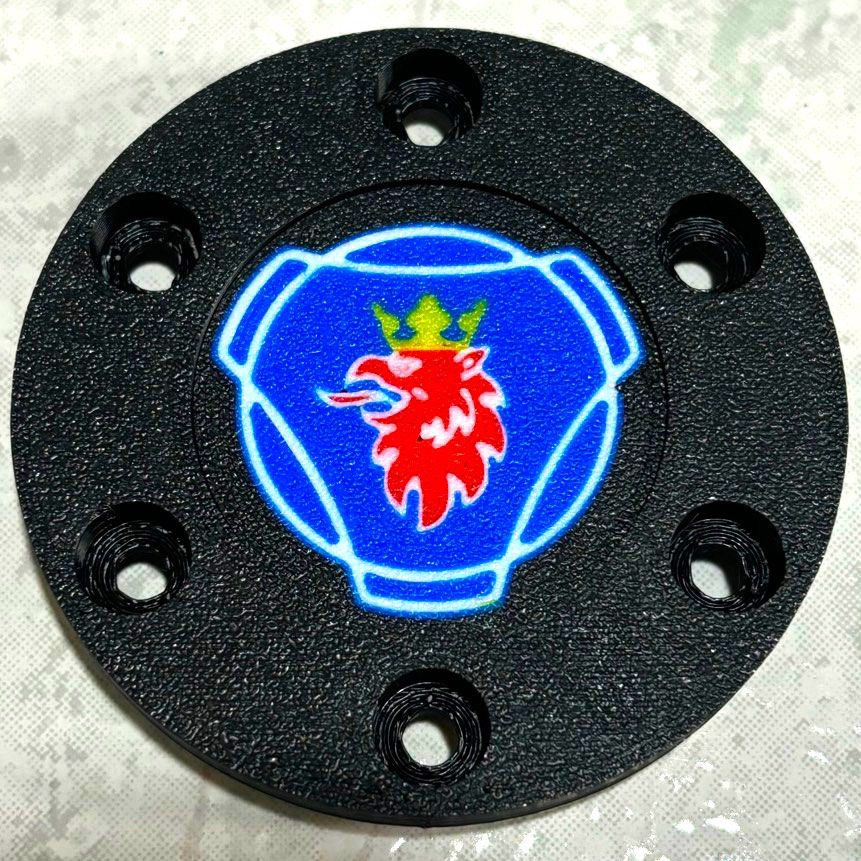 Logitech G29 G920 G923 Centre Cap Logo Custom Sim Racing Steering Wheel ...