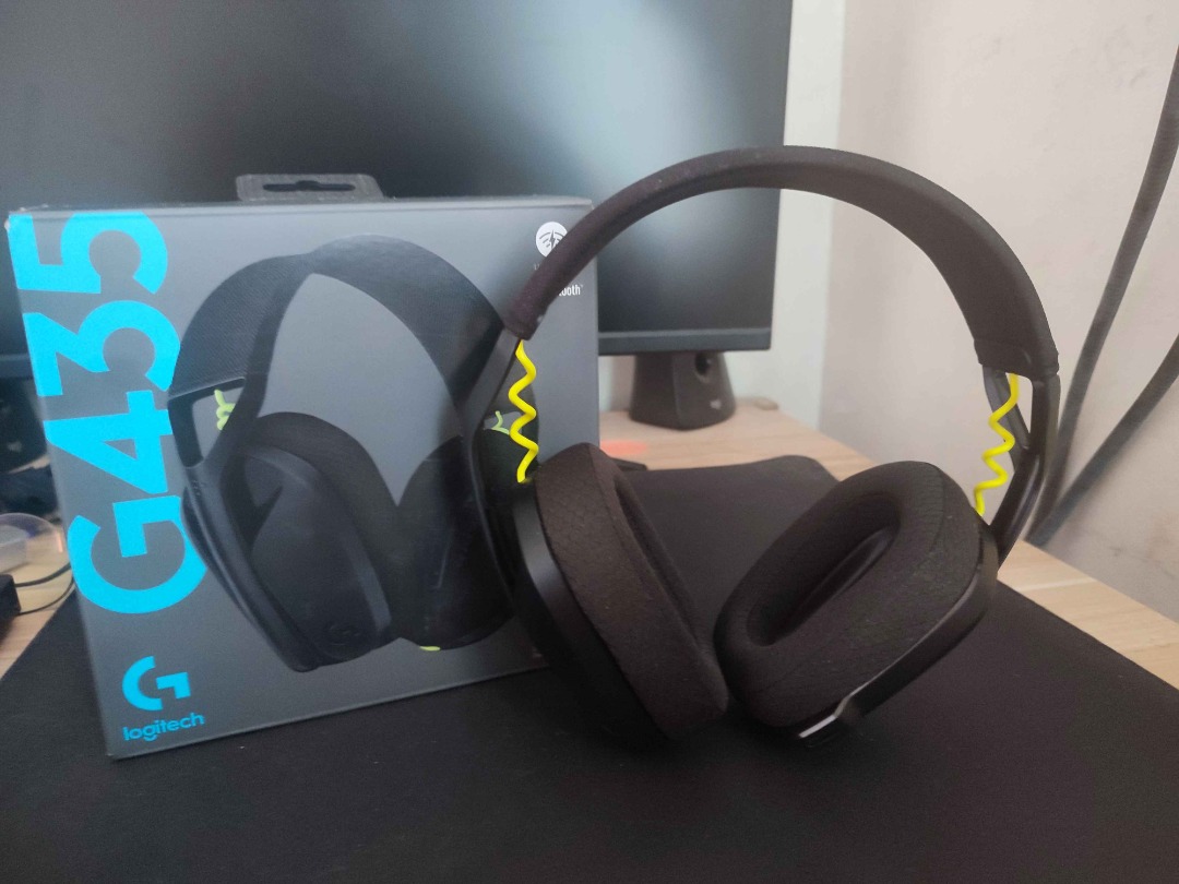 Logitech G435 Wireless headset (Box included), Audio, Headphones ...