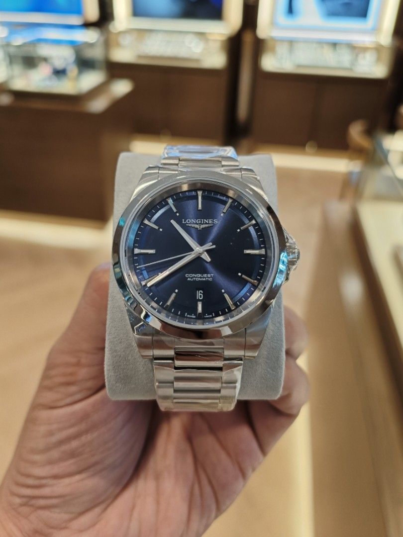 Longines Conquest (41mm), Luxury, Watches on Carousell