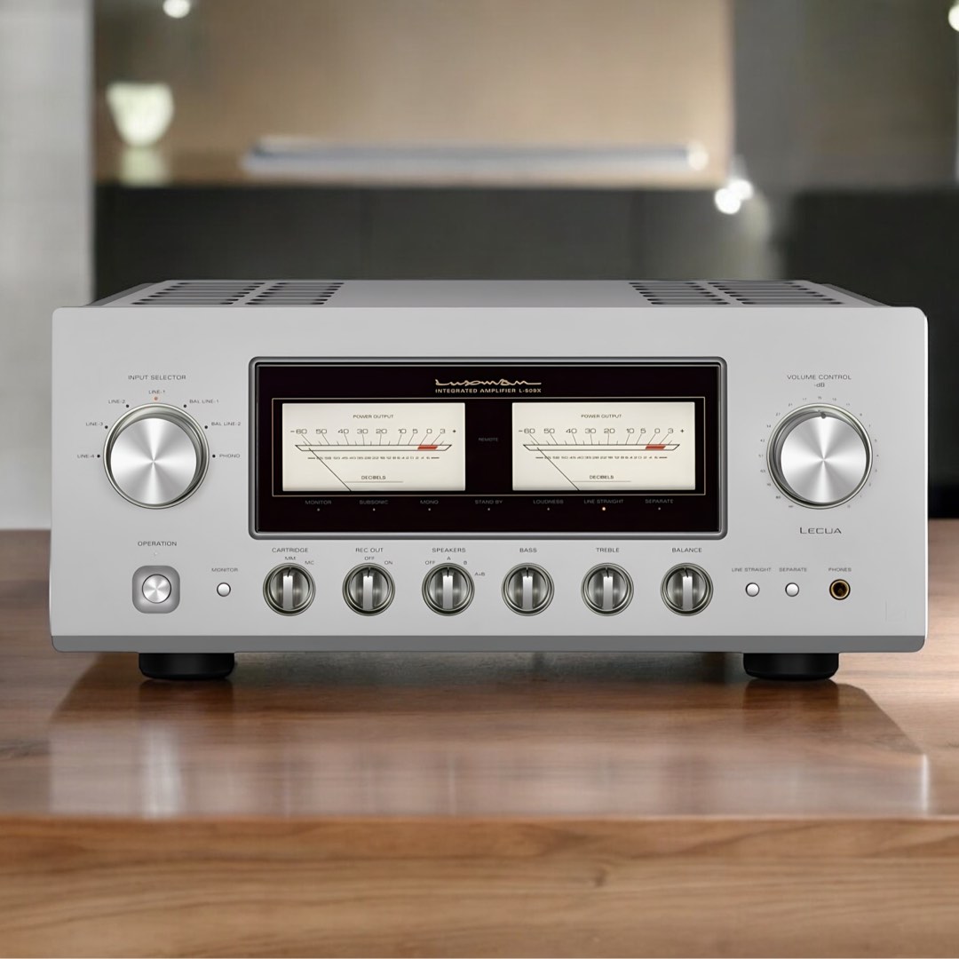 Luxman L-509X Integrated Amplifier w/Remote & Box (230V, Local Set ...