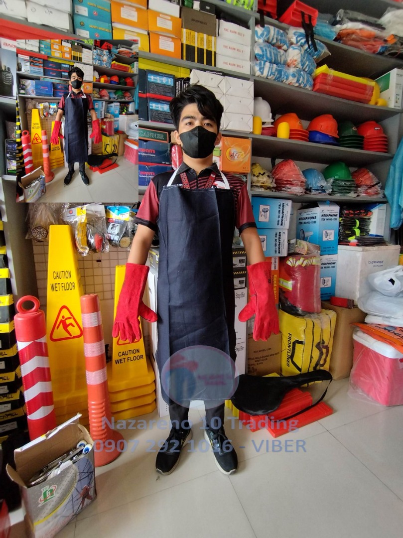 Maong type Welding apron 21, Commercial & Industrial, Construction ...