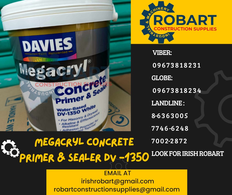 Megacryl Concrete Primer & sealer, Commercial & Industrial ...