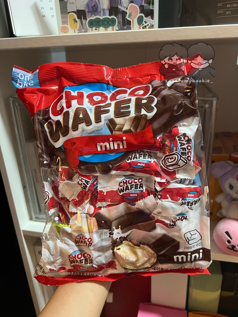 Mini Choco Wafer, Food & Drinks, Packaged & Instant Food on Carousell
