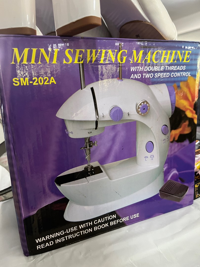 Mini Sewing Machine / Mesin Jahit Portable, Hobbies & Toys, Stationery ...