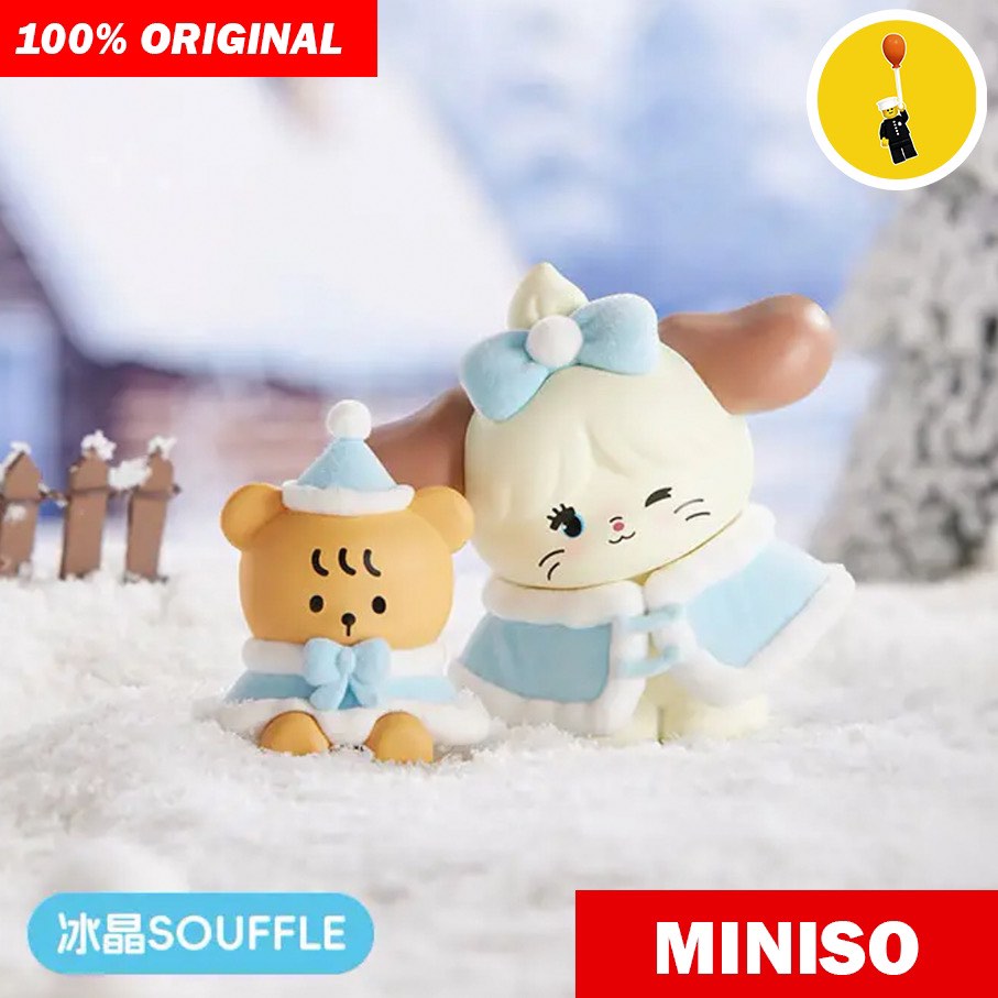 MINISO MIKKO Crescent Blessing Series Blind Box-SOUFFLE Blue (Condition ...